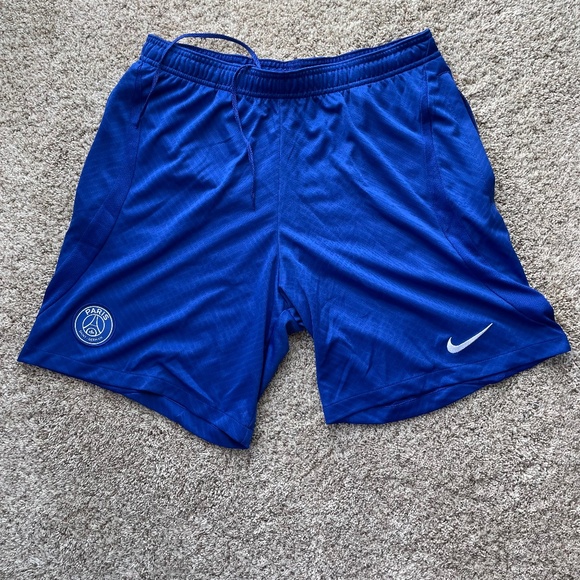 Nike | Shorts | Nike Paris Saint Germain Psg Blue Training Shorts With ...